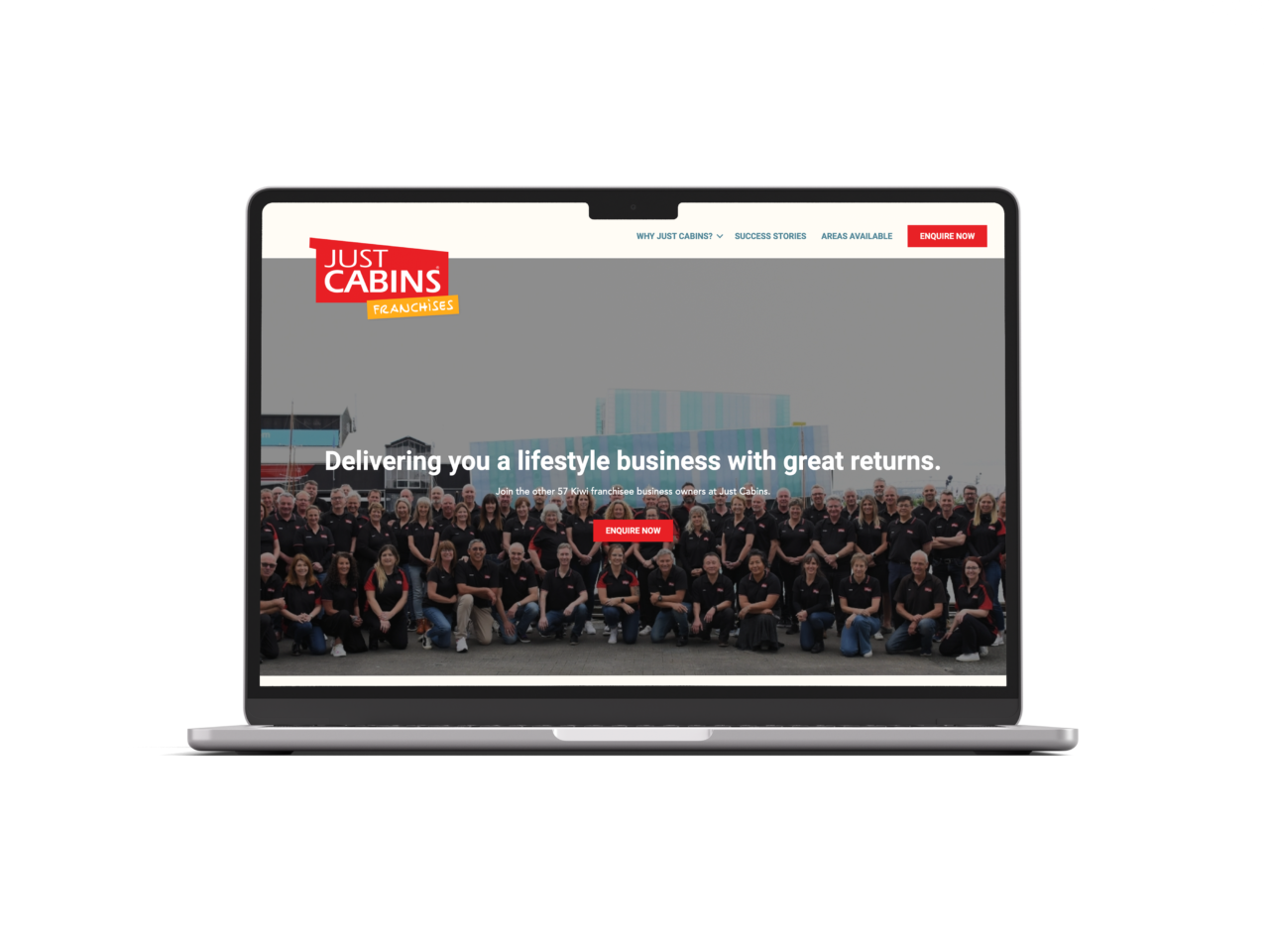 Become a Franchisee at Award Winning Just Cabins New Zealand